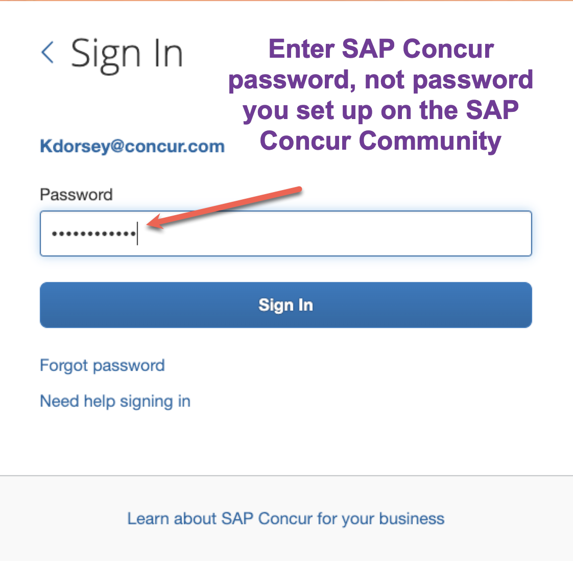 Sap Concur Community Profile Vs Sap Concur Profil Sap Concur Community