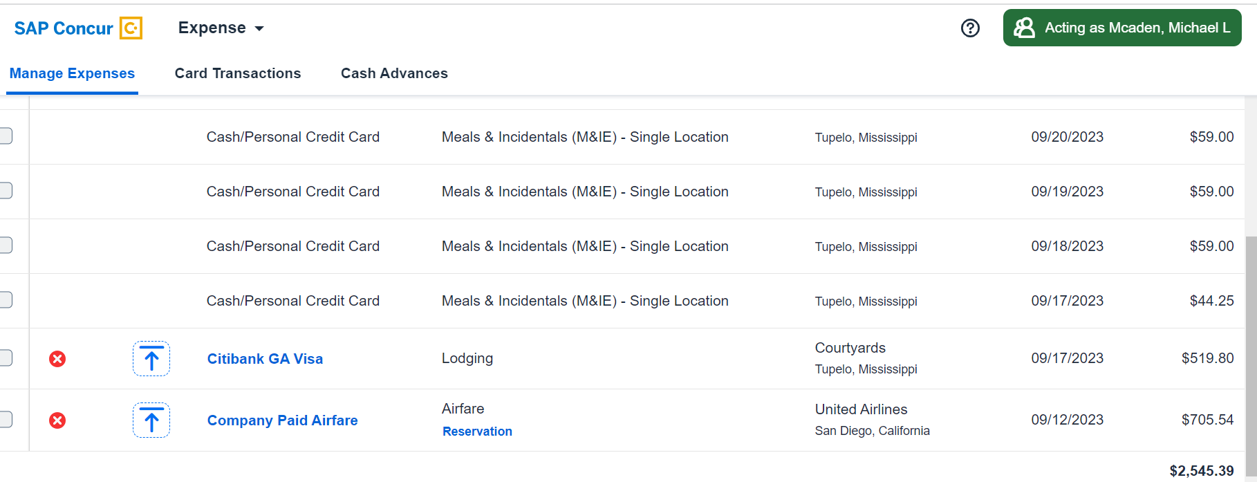 User Interface Update Oct 3 2023 Sap Concur Community