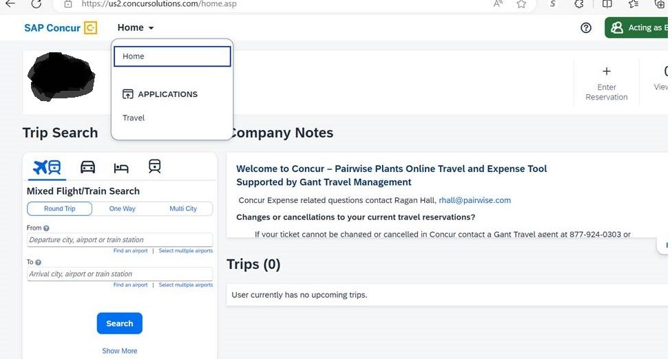 Expense and Approvals as delegate - SAP Concur Community