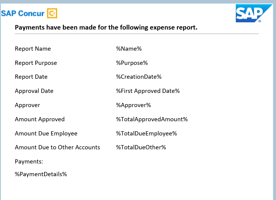 Force trigger/Resend Email Notification - SAP Concur Community