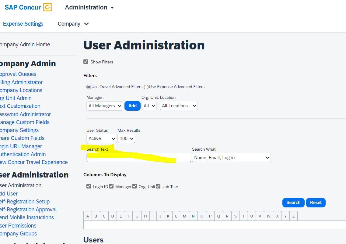 Solved Admin 2fa Setup Guide And Reset User Mfa In Comp Sap Concur Community