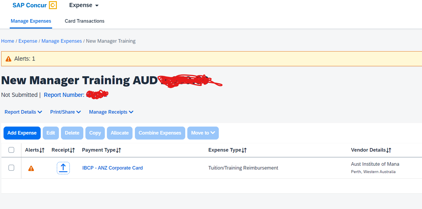 Solved: I need to change the GST Tax on my expense - SAP Concur Community