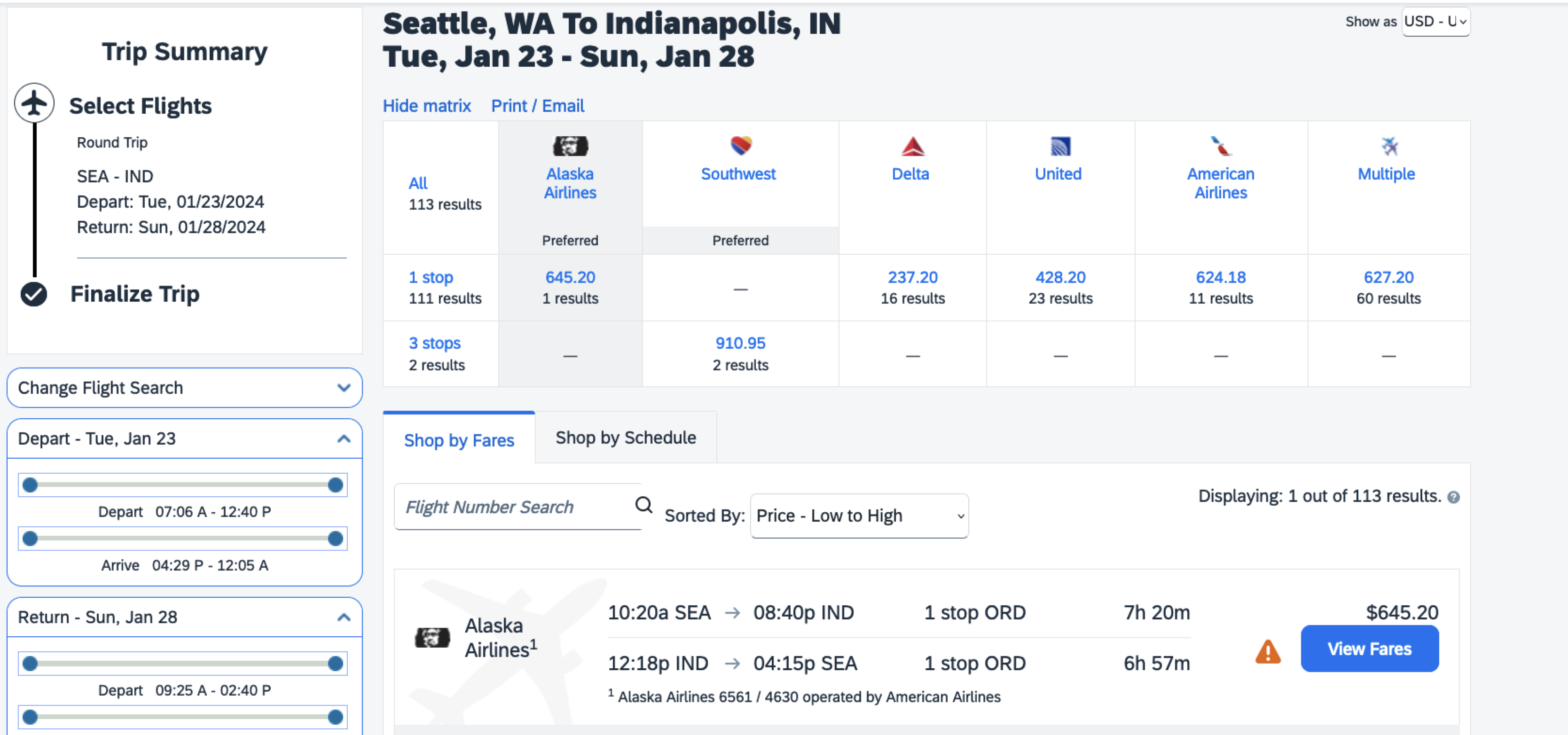 Flights Not Showing Sap Concur Community