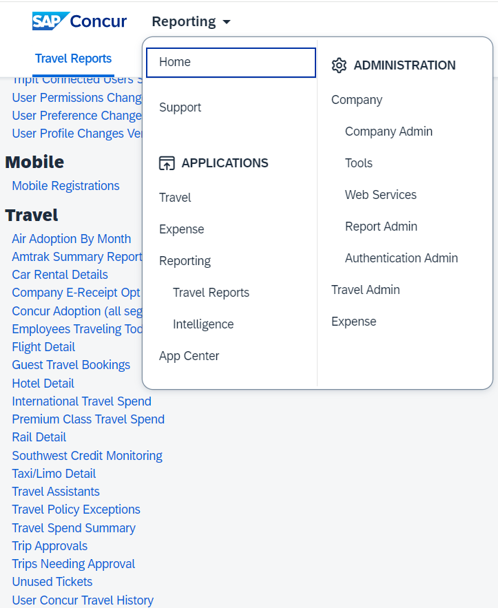 How do you use the Travel Policy Administration pa... - SAP Concur ...