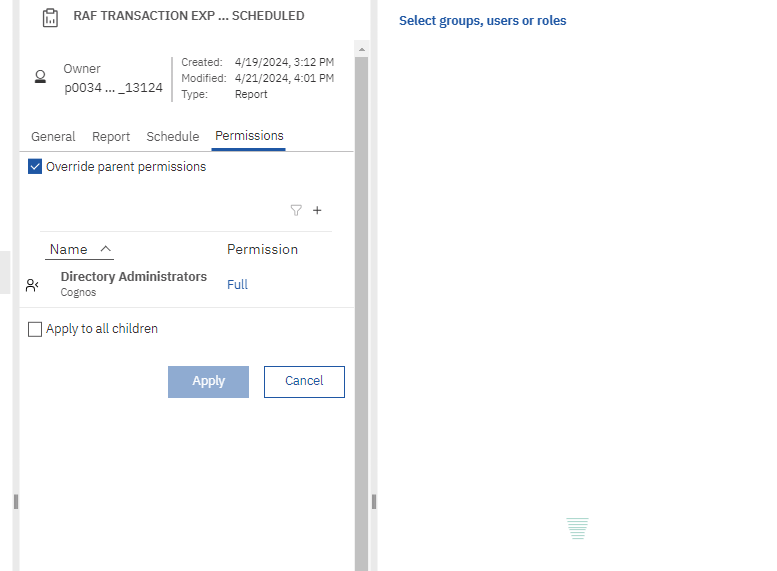 Cognos 11 Intelligence/ Reporting issue- assigni... - SAP Concur Community