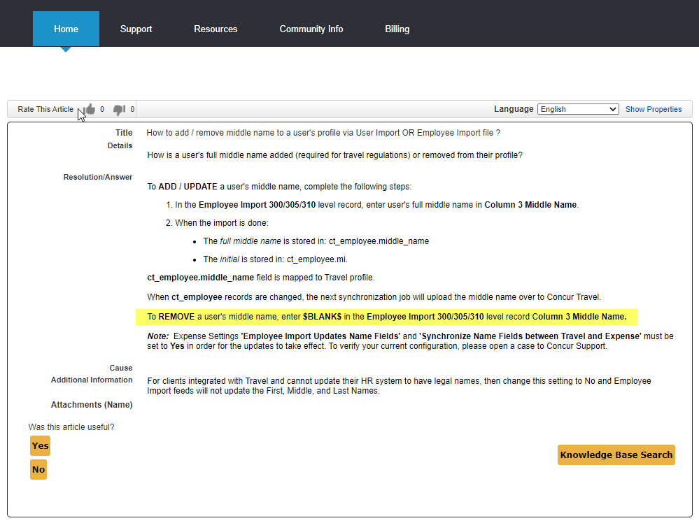 Employee Import Form - Deleting Info - SAP Concur Community