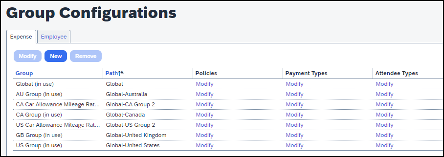 Solved: Policy configuration shows new group in "Editable ... - SAP ...