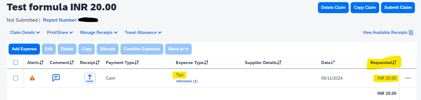 Solved Is There Functionality That Exists In Concur Expen Sap