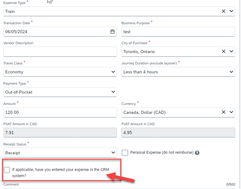 Forms And Field Custom Field Configure Sap Concur Community
