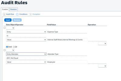 Solved: Assistance with editing an Audit Rule - SAP Concur Community