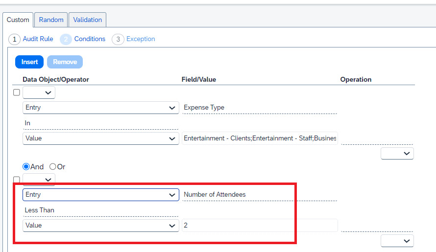 Solved Assistance With Editing An Audit Rule Sap Concur Community