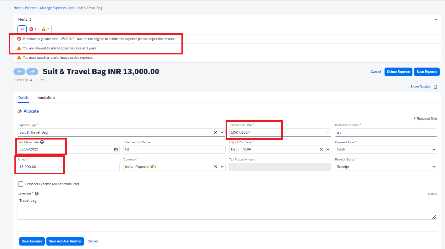 Audit Rules - SAP Concur Community