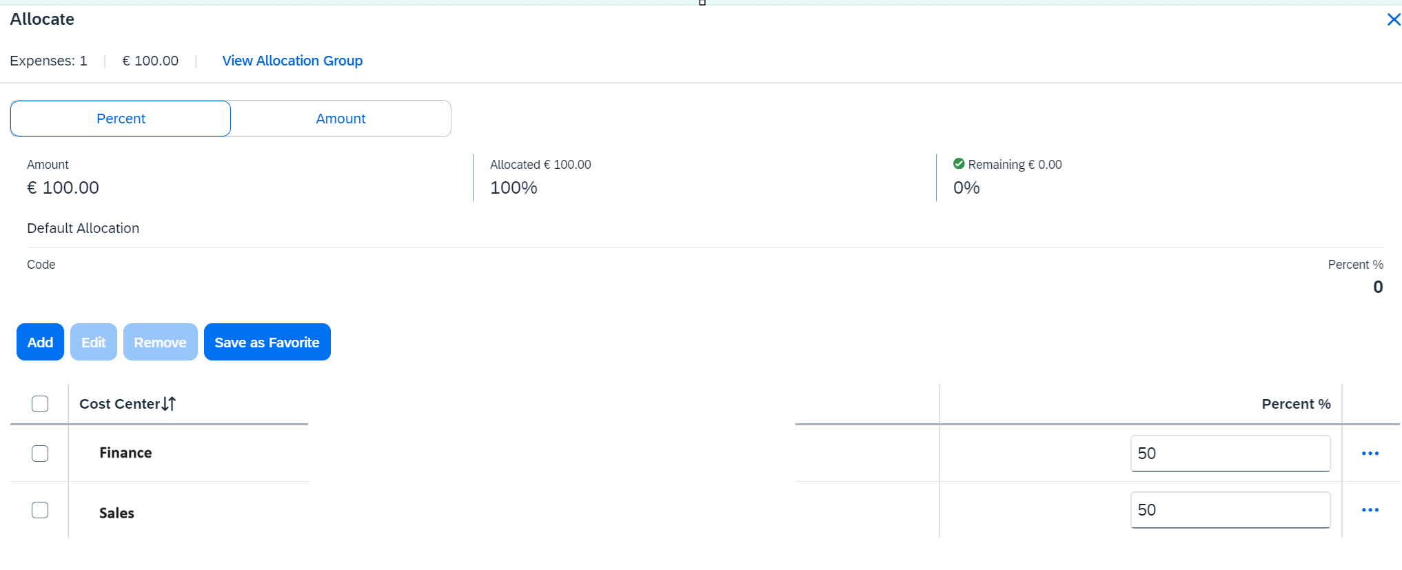 Multiple VAT coding on the same receipt - Allocati... - SAP Concur ...