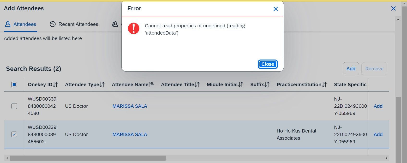 Error: Cannot read properties of undefined (readin... - SAP Concur ...