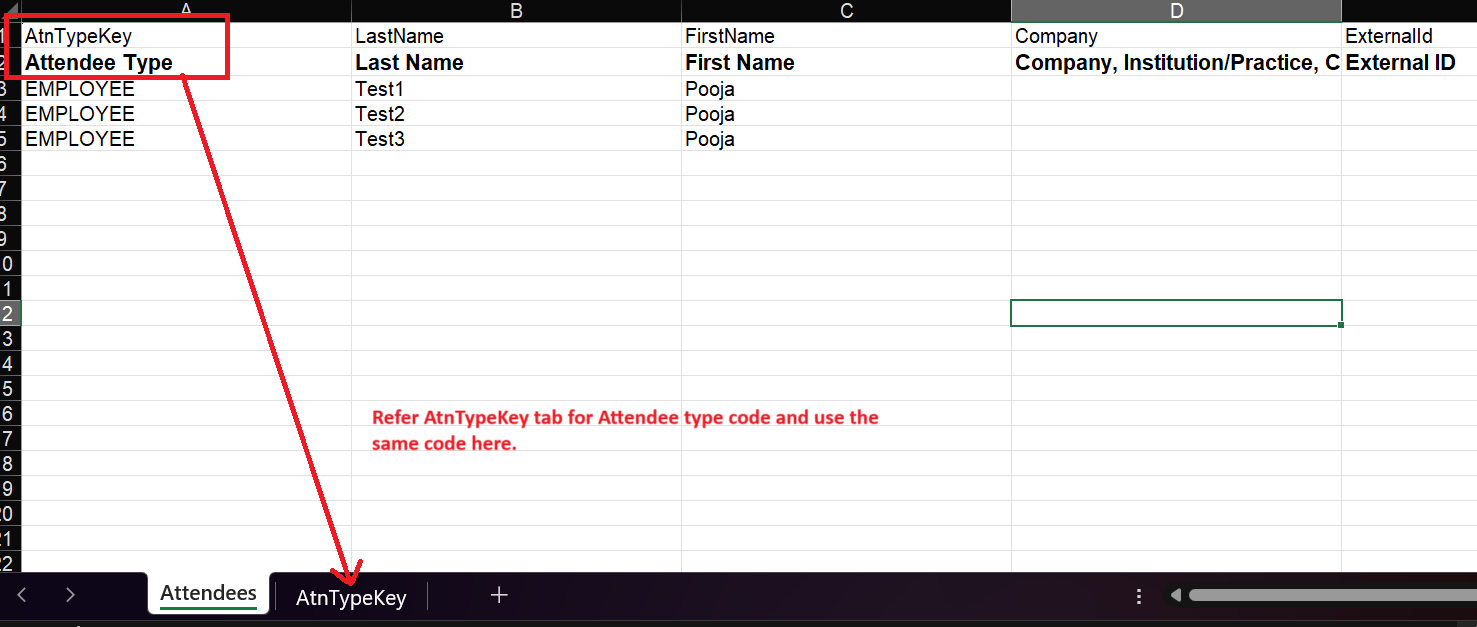 How Do I Upload An Attendee List To Add To An Expe Sap Concur Community
