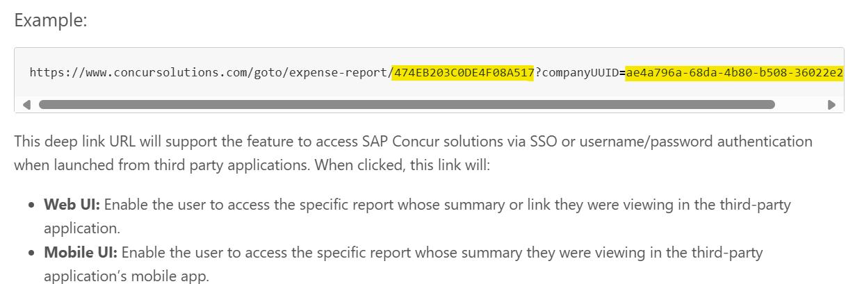 Solved View Report In Email Notification Sap Concur Community