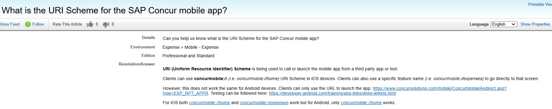 Solved View Report In Email Notification Sap Concur Community