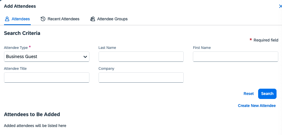 Re How Do I Upload An Attendee List To Add To An Sap Concur