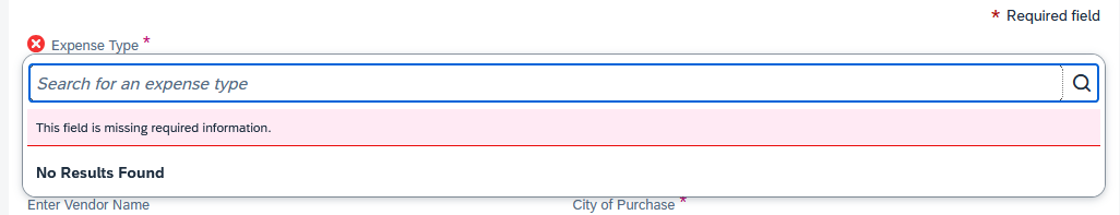 Solved Expense Reporting Sap Concur Community