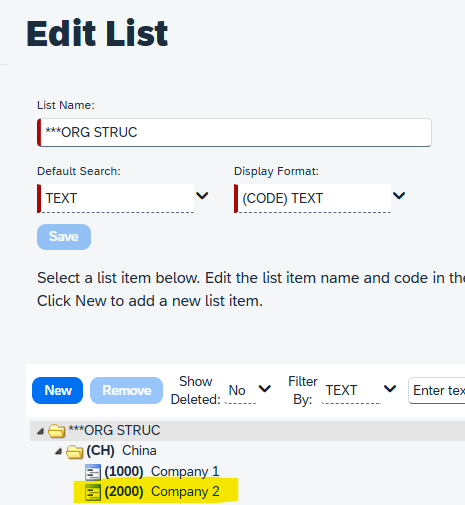 Solved Manual Activities On Adding New Company Code Sap Concur Community