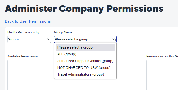 Solved Re Cannot Create Expense Only User Due To Group Sap