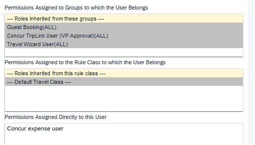 Solved Cannot Create Expense Only User Due To Group Cau Sap