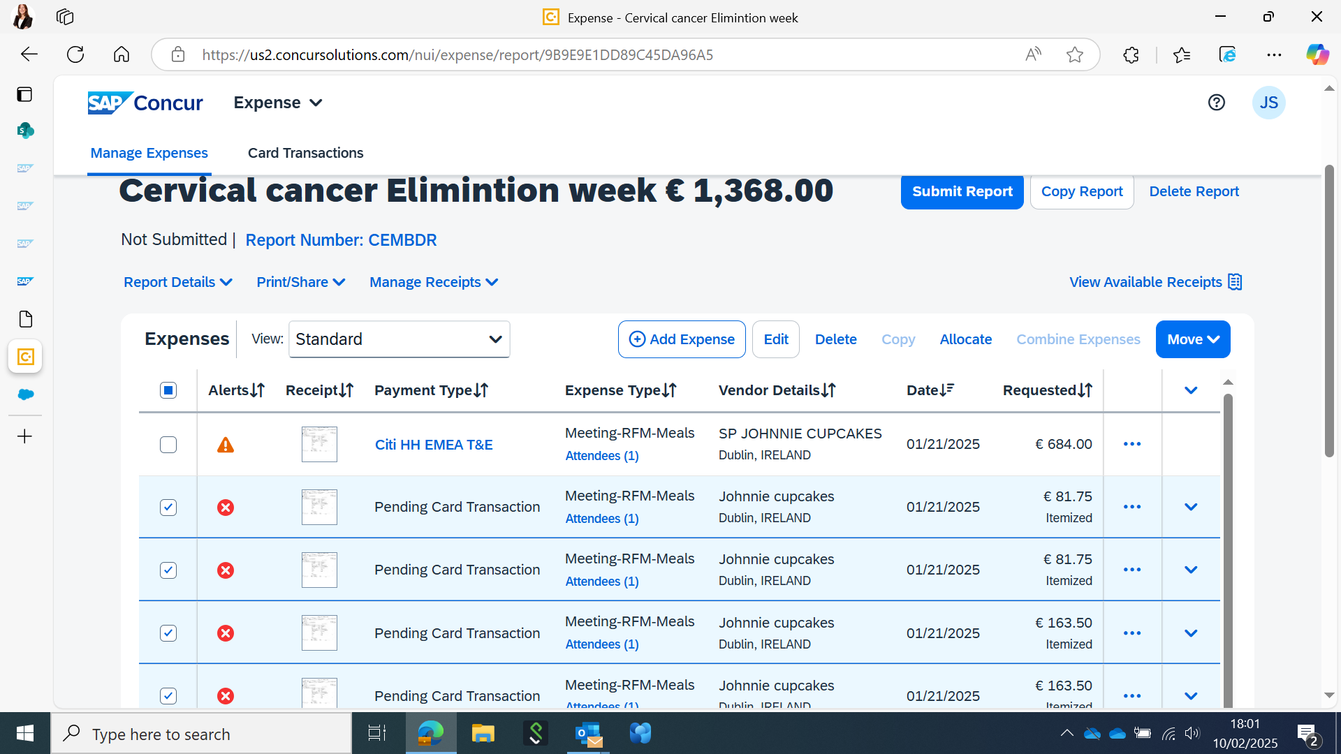 Veeva and sap issue - SAP Concur Community