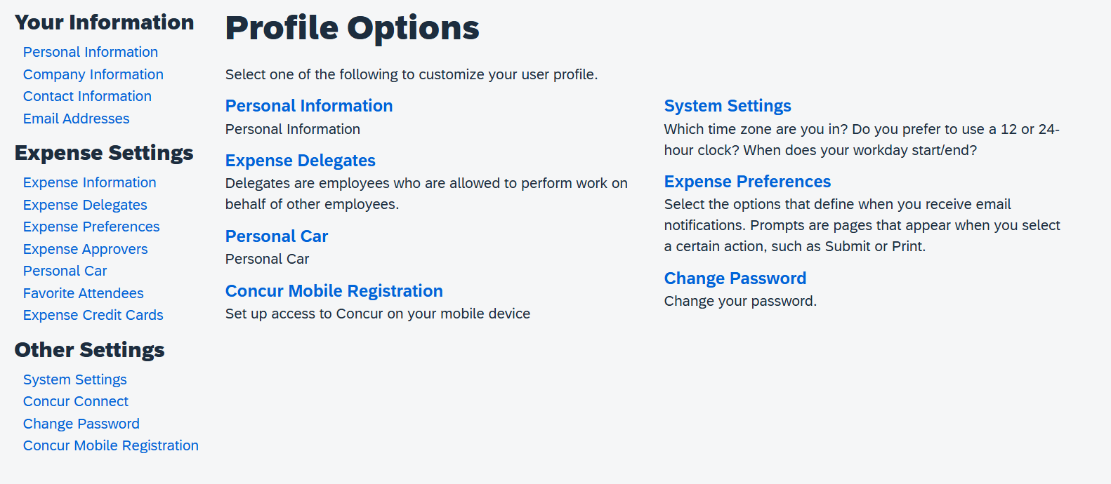 Solved: Cant find the option to update bank details - SAP Concur Community