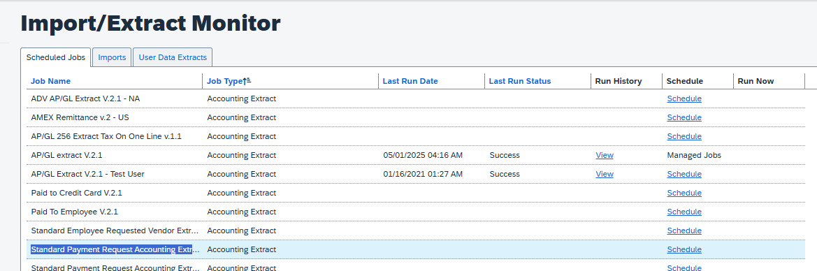 What role do i need to run Standard Payment Reques... - SAP Concur ...