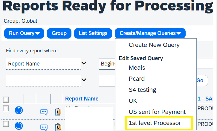 Re: How to restrict the Expense Processor Run quer... - SAP Concur ...