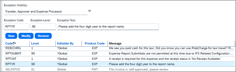 Solved: Report Name Audit Rule - SAP Concur Community
