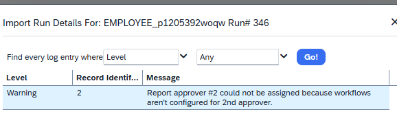 Employee upload via Export/import - SAP Concur Community