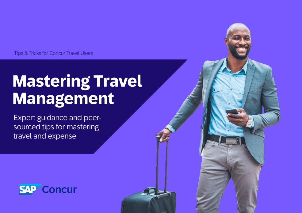Admin Tips & Tricks: Travel Management - Supplier ... - SAP Concur ...