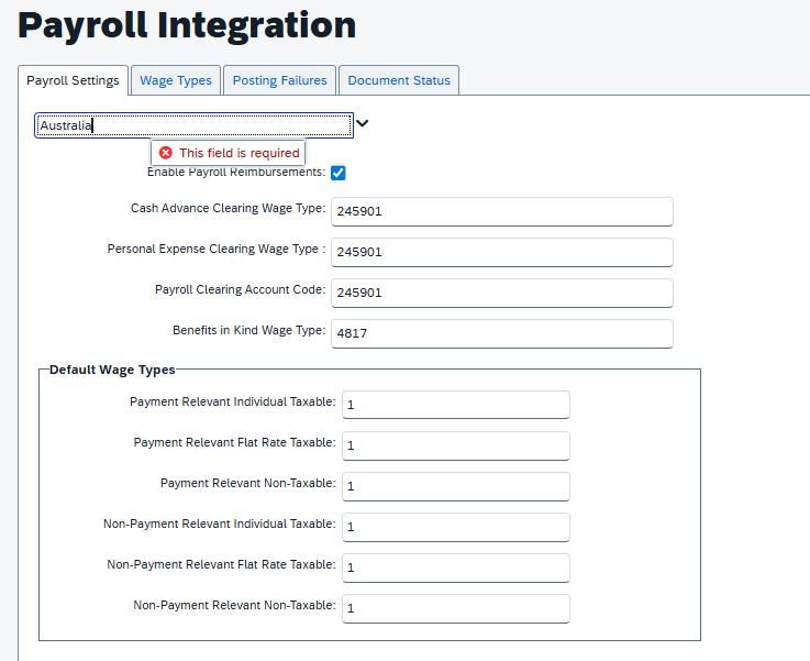 Expense Report is not imported in SAP ICS Payroll - SAP Concur Community