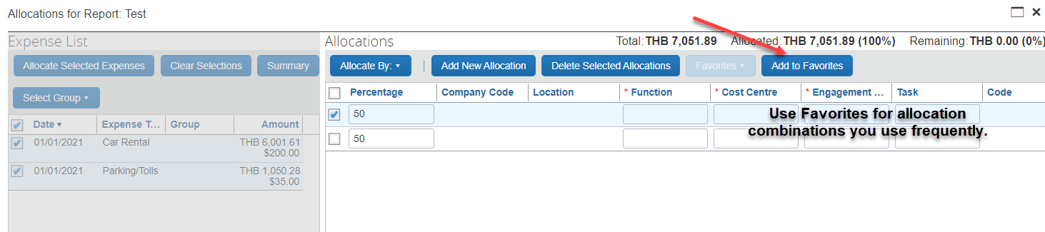 Solved Multiple Lines Categorizedallocated Sap Concur Community