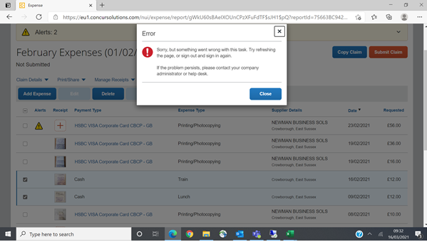 Removing Receipt From Duplicate Expenses Sap Concur Community 