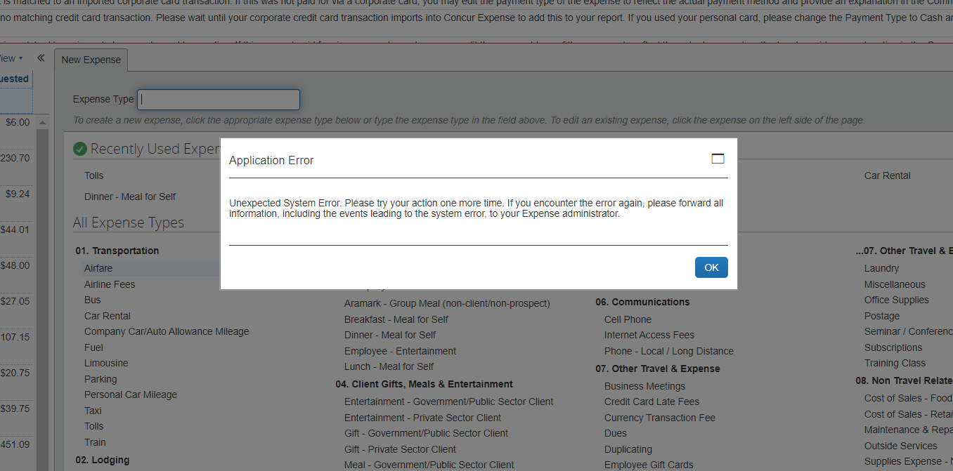 Getting This Message Sap Concur Community