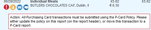 A red exception flag - SAP Concur Community