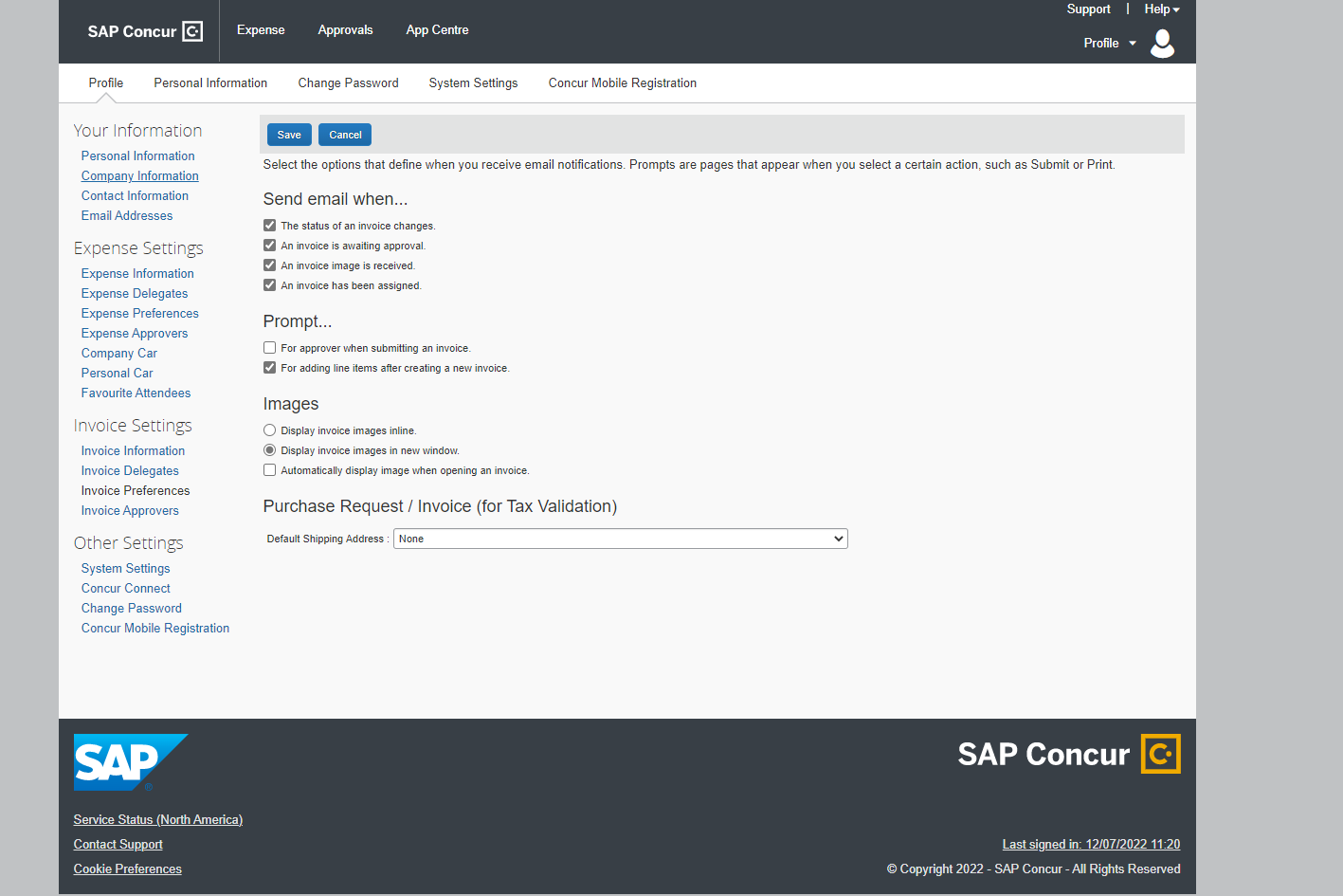 Invoice Approver Not Getting Notified Sap Concur Community
