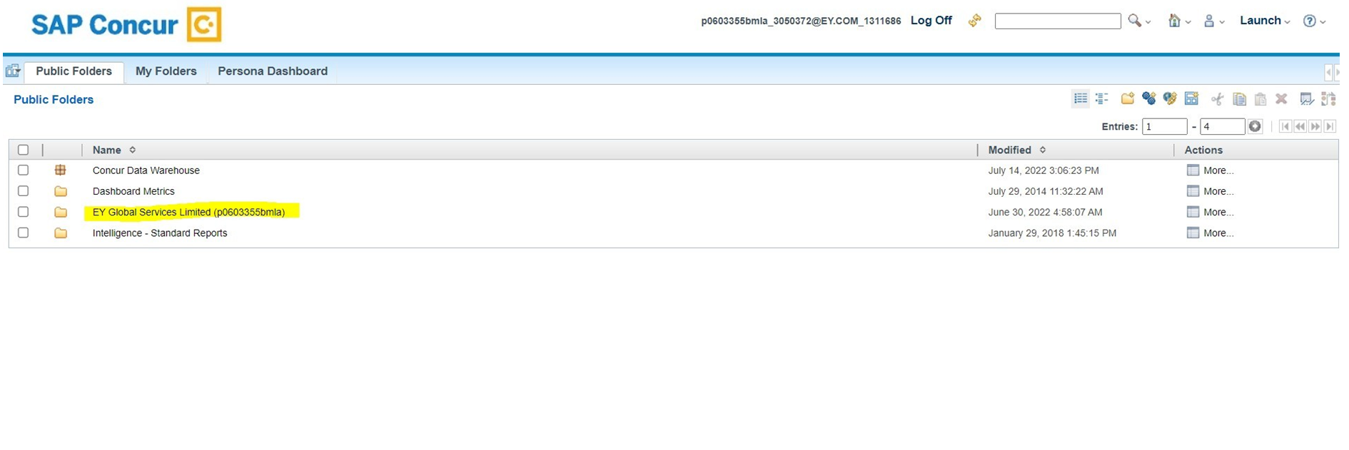 REPORTING CONTACT - SAP Concur Community