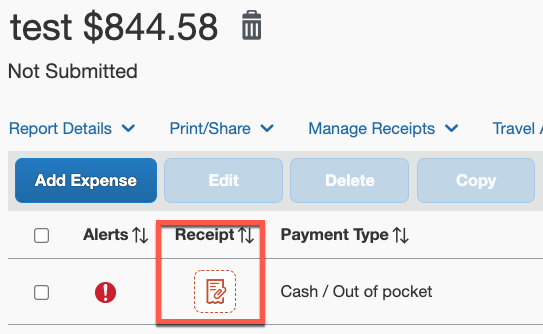 Solved: New UI Adding receipts - SAP Concur Community