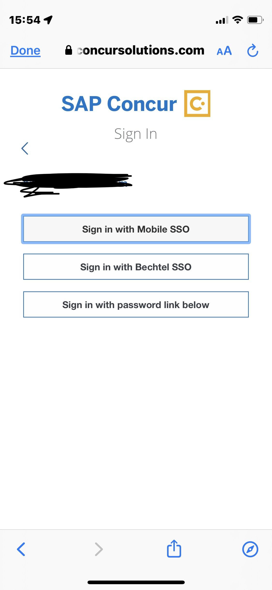 Mobile App Not Giving Password Screen Sap Concur Community