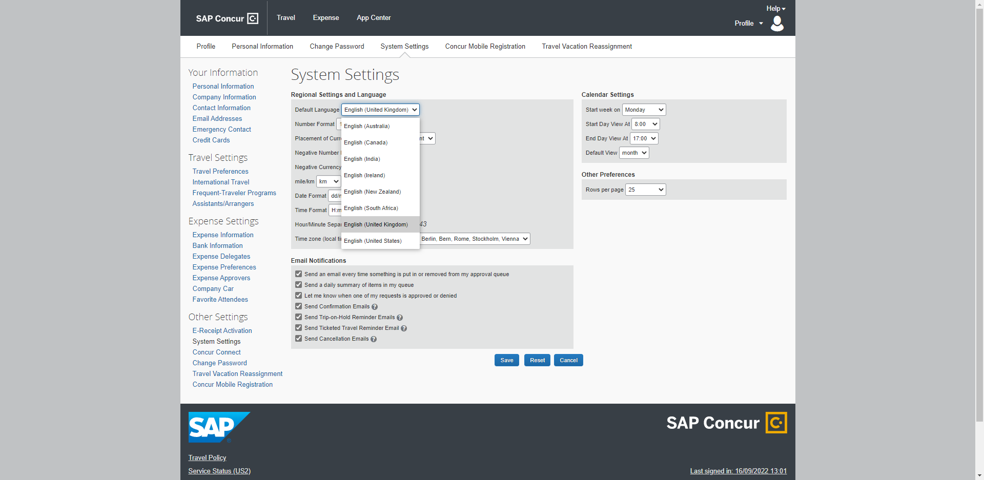 Solved Change Default Currency For Flight Search SAP Concur Community