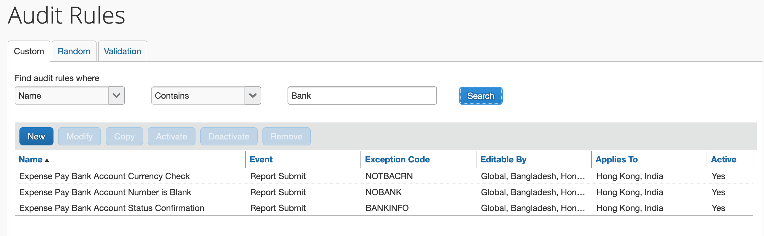 Disable bank account option at the time of profile... - SAP Concur ...