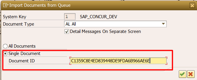 Solved Sap Ics No Documents Returned From Concur Sap Concur Community