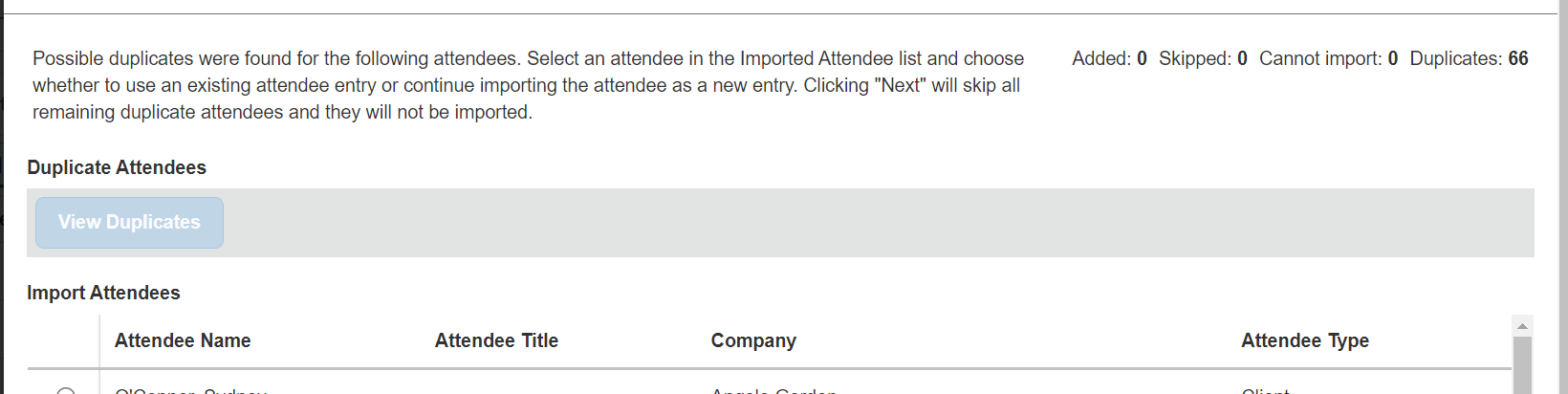 Removing Recent Attendees Sap Concur Community 