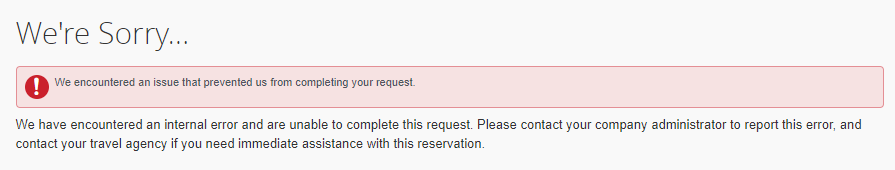 Error Message Received When Searching For Any Trav Sap Concur 8595